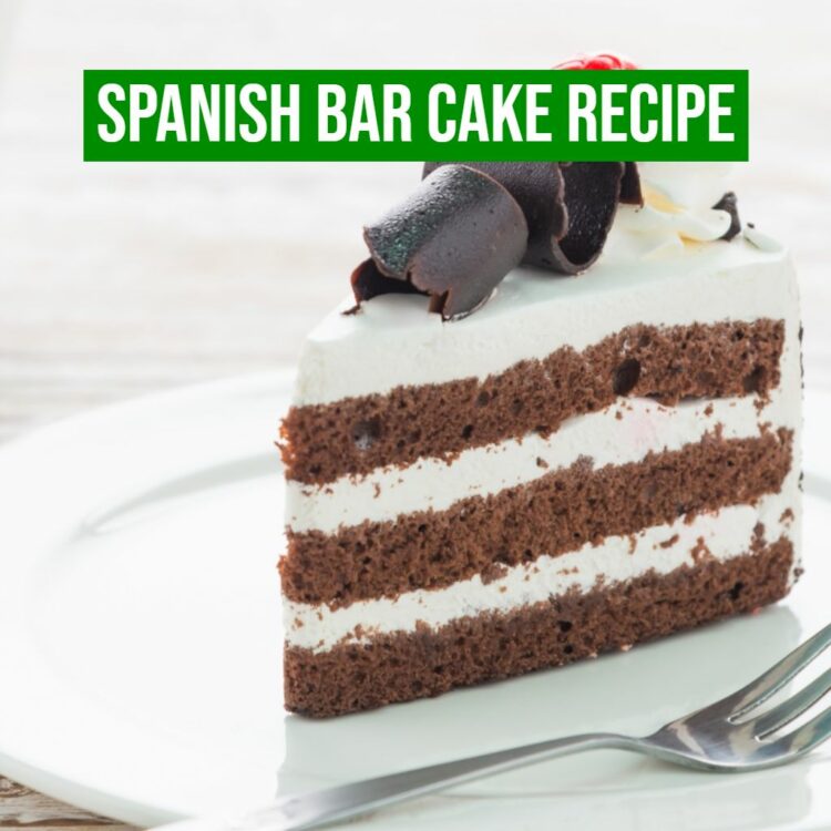Spanish Bar Cake Recipe